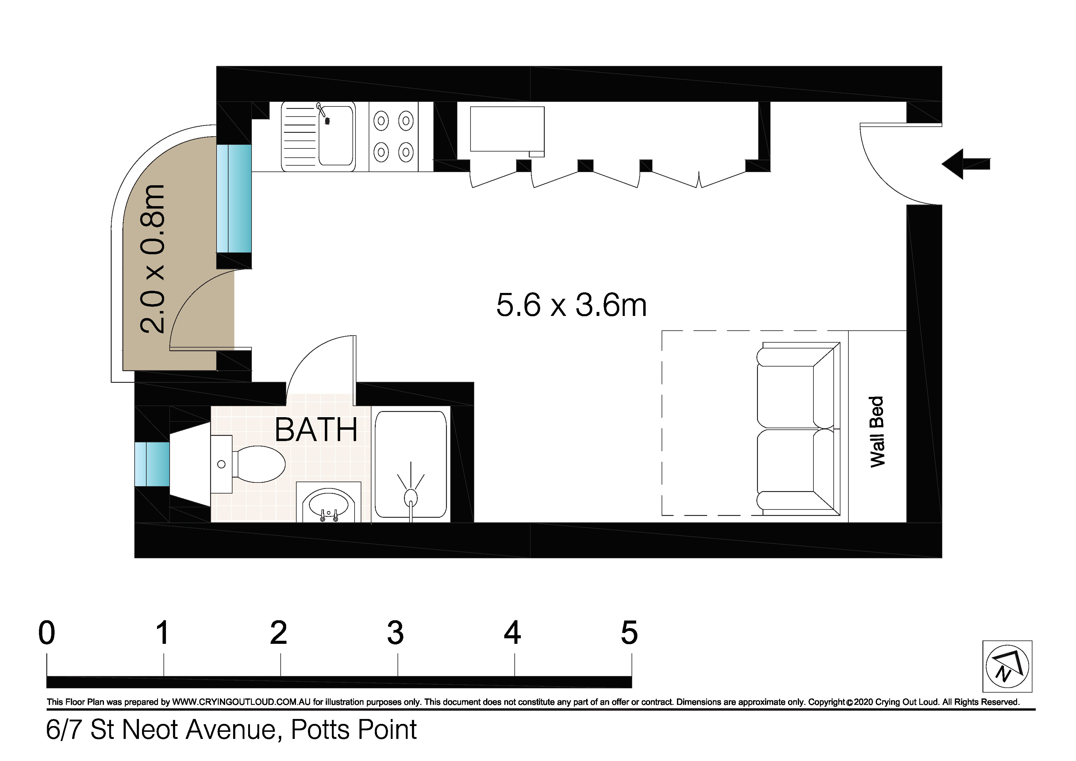 6/7 St Neot Avenue, Potts Point